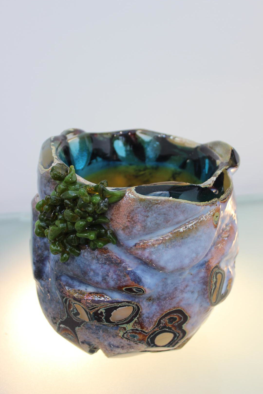 Satoshi Okamoto, Glass blower